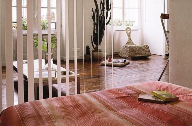 Créer / séparer une pièce grâce à des stores et des rideaux de séparation