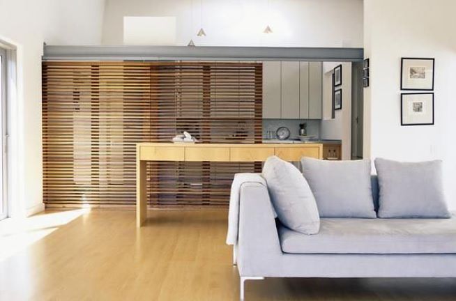 Créer / séparer une pièce grâce à des stores et des rideaux de séparation