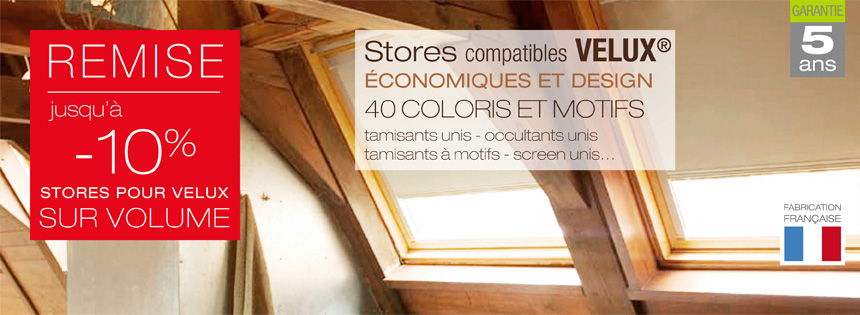 Stores sur mesure et rideaux sur mesure en ligne : livraison 0 EUR