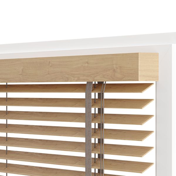 Store bambou sur-mesure : lames de 50 mm