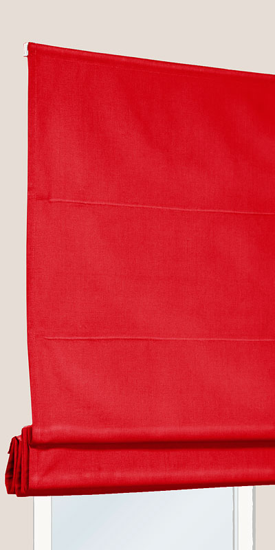 Quels stores et rideaux dans une couleur rouge